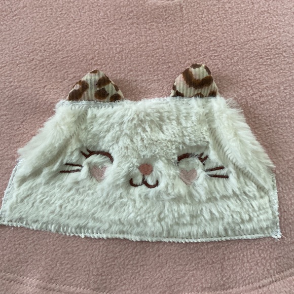 Little Lass | Jackets & Coats | Little Lass Pink Kitty Cat Poncho Girls ...